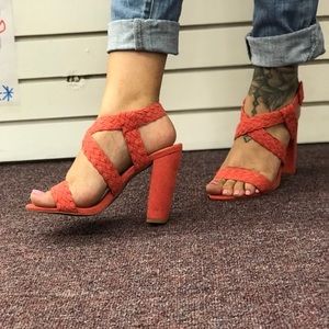 Shoes | Coral Color Heels | Poshmark